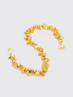 Federica Tosi Choker Necklace In Chrome-plated Bronze - Gold