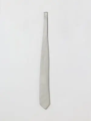 Zegna Textured Neck Tie - White