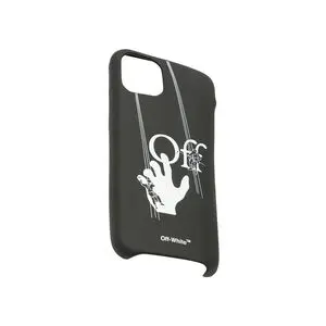 Off-White Hand Painters Iphone 11 Case /white - Black