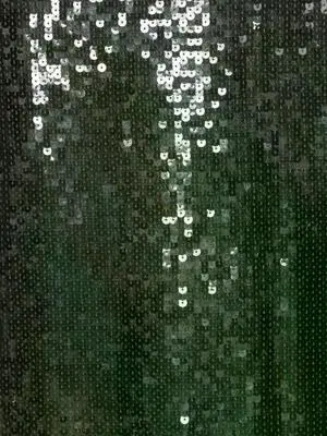 ROTATE BY BIRGER CHRISTENSEN Sequined Maxi Dress - Green