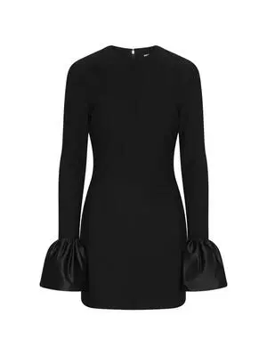 ROTATE BY BIRGER CHRISTENSEN Long-sleeve Fitted Mini Dress