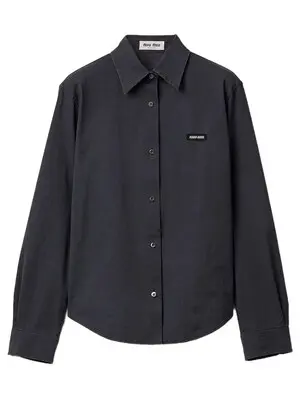 Dolce & Gabbana Stretch Poplin Shirt - Black