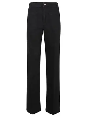 Victoria Beckham Alina Stretch Jeans - Black