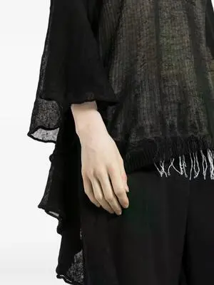 UMA WANG Asymmetric Knitted Top