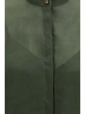 Max Mara Baldi Ramié Canvas Shirt