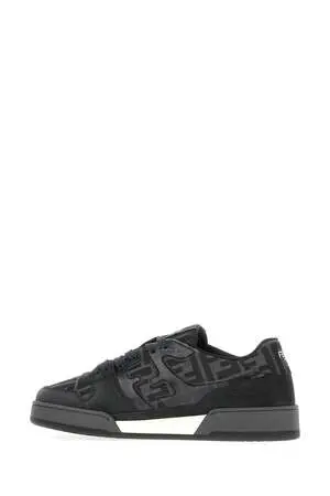 Fendi Sneakers With All-over Logo
