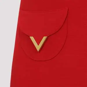 Valentino Garavani Wool Mini Dress