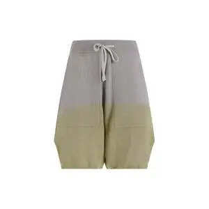 Moncler Acid Degrade Cashmere Blend Long Boxers - Green