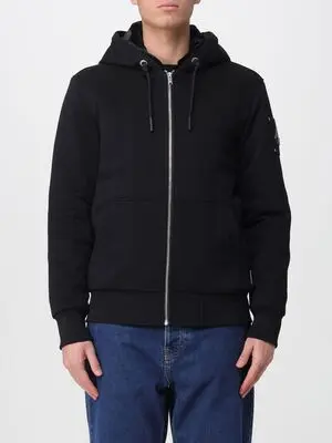 Moose Knuckles Zip-up Hoodie - Black