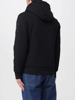 Moose Knuckles Zip-up Hoodie - Black