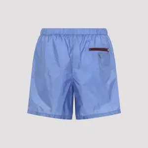 Prada Re-nylon Swim Shorts - Blue