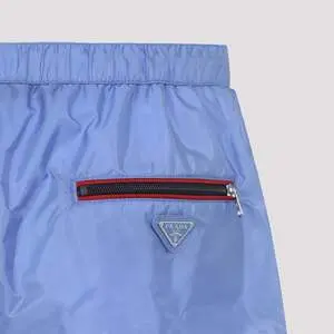 Prada Re-nylon Swim Shorts - Blue