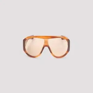 Bottega Veneta Mask Sunglasses - Brown