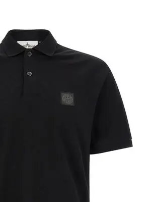 Stone Island Polo Shirt - Black