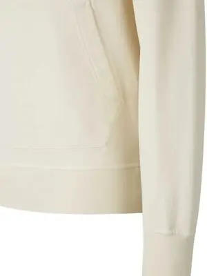 Stone Island Regular-fit Hooded Sweatshirt - White