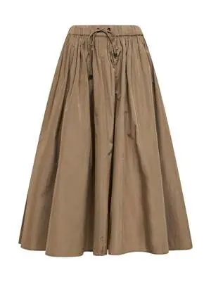 MAX MARA Max Mara Taffeta Midi Skirt