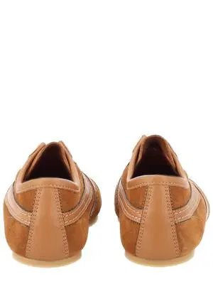Dries Van Noten Suede Lace-up Sneakers - Brown