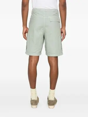 Stone Island Nylon Panama Loose Fit Cargo Bermuda Shorts
