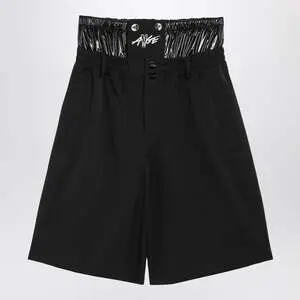 MONCLER X A$AP ROCKY Nylon Blend Bermuda Shorts - Black
