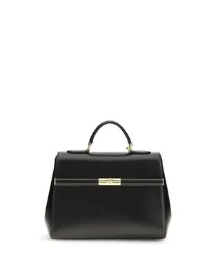 Dolce & Gabbana Marlene Leather Handbag With Turn Lock