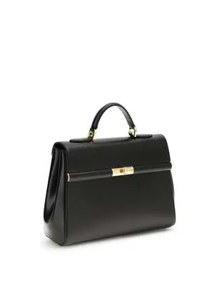 Dolce & Gabbana Marlene Leather Handbag With Turn Lock