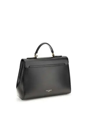 Dolce & Gabbana Marlene Leather Handbag With Turn Lock