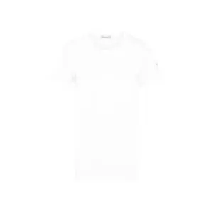 Moncler Cotton T-shirt With Logo Patch - Multicolor