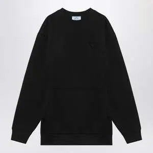 Prada Ribbed Sweatshirts Hoodies For Women