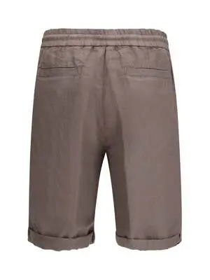 Brunello Cucinelli Linen Dyed Shorts