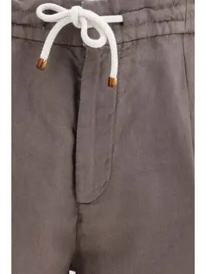 Brunello Cucinelli Linen Dyed Shorts