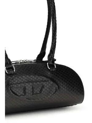DIESEL® 1dr Dome Shoulder Bag - Black