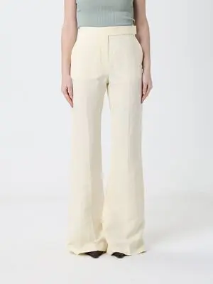 Max Mara Max Mara Tailored Wide Leg Trousers Gold