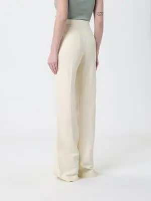 Max Mara Tailored Wide Leg Trousers - Gold