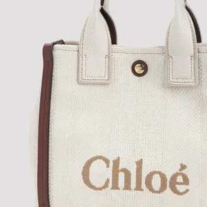 Chloé Cotton Carry Shoulder Bag - Multicolor