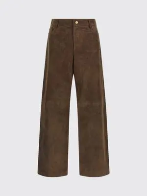 Max Mara Lamb Leather Trousers - Brown