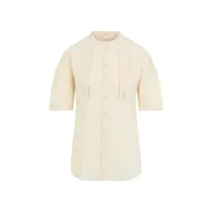 LEMAIRE Short Sleeve Scarf Shirt