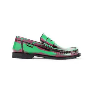 Loewe Campo Brushed Calf Leather Loafers - Multicolor