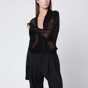 FRANCESCO MURANO Semi-transparent Blouse