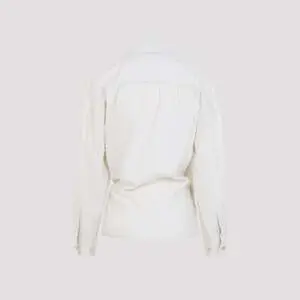 LEMAIRE Straight Collar Twisted Shirt - Multicolor