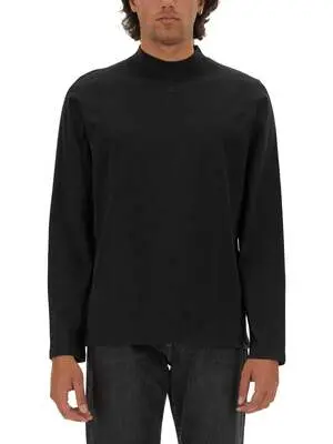 COURREGES T-shirt With Logo - Black