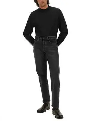 COURREGES T-shirt With Logo - Black