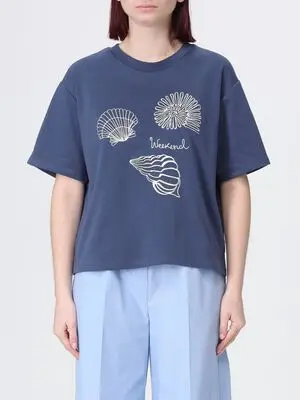 Max Mara T-shirt With Seashell Print