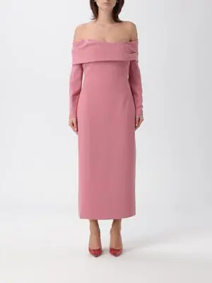 Solace London Off-the-shoulder Dress - Pink