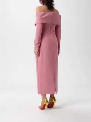 Solace London Off-the-shoulder Dress - Pink