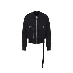 Rick Owens Bauhaus Bomber Jacket - Black