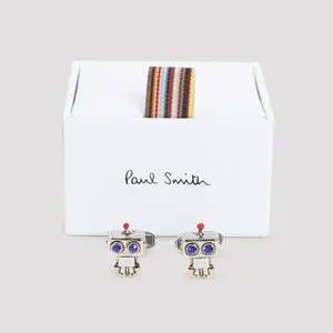 Paul Smith Robot Cufflinks - Silver