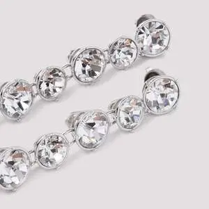 JEAN PAUL GAULTIER Long Diamond Pendant Earrings