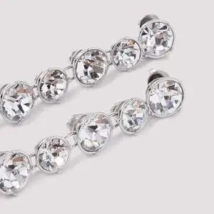 JEAN PAUL GAULTIER Long Diamond Pendant Earrings