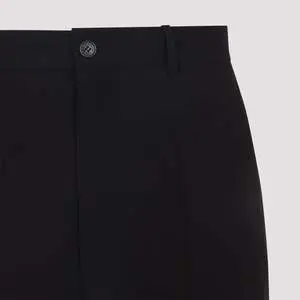 Balenciaga Tailored Wide Leg Pants - Black