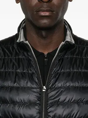 Herno Nylon Ultralight And Ecoage Reversible Vest - Black